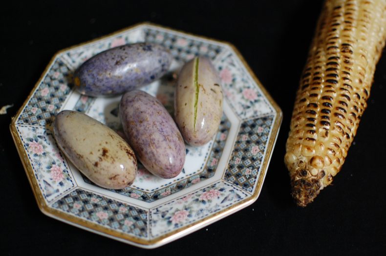 Nigerian Street Food: Golden Roasted Corn with Ube - Kitchen Butterfly